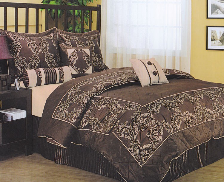 Imported Blankets > Queen-King Comforter Sets > Nanshing Myra 7PCS ...